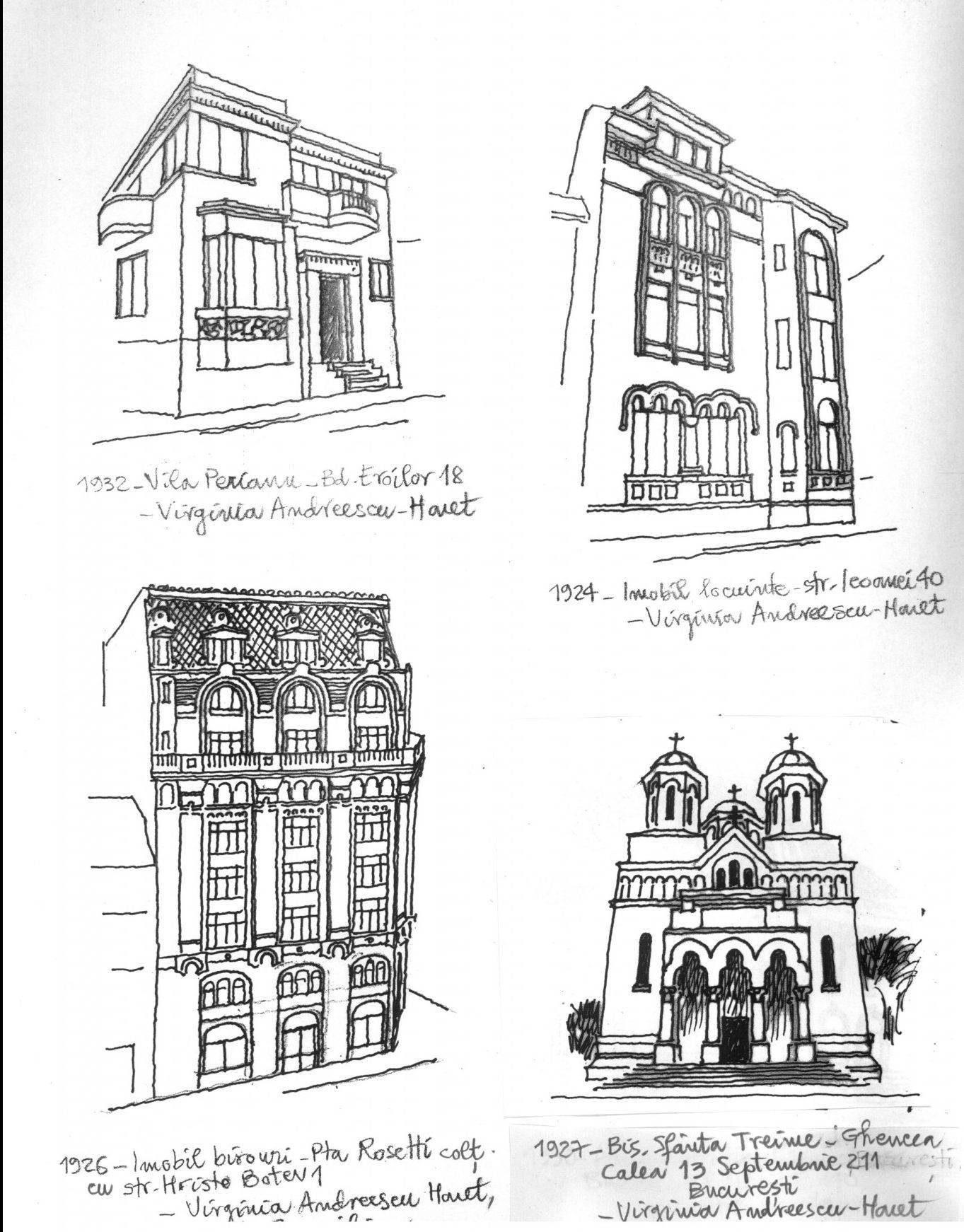 Maria Virginia Andreescu Haret - prima femeie arhitect a României ...