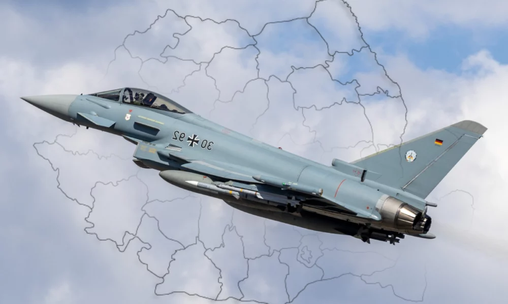 Avioane de luptă Eurofighter în România! Germania întărește frontul ...