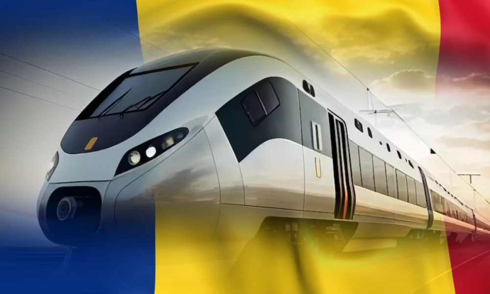 Primul tren electric în România! Moment istoric în infrastructura ...